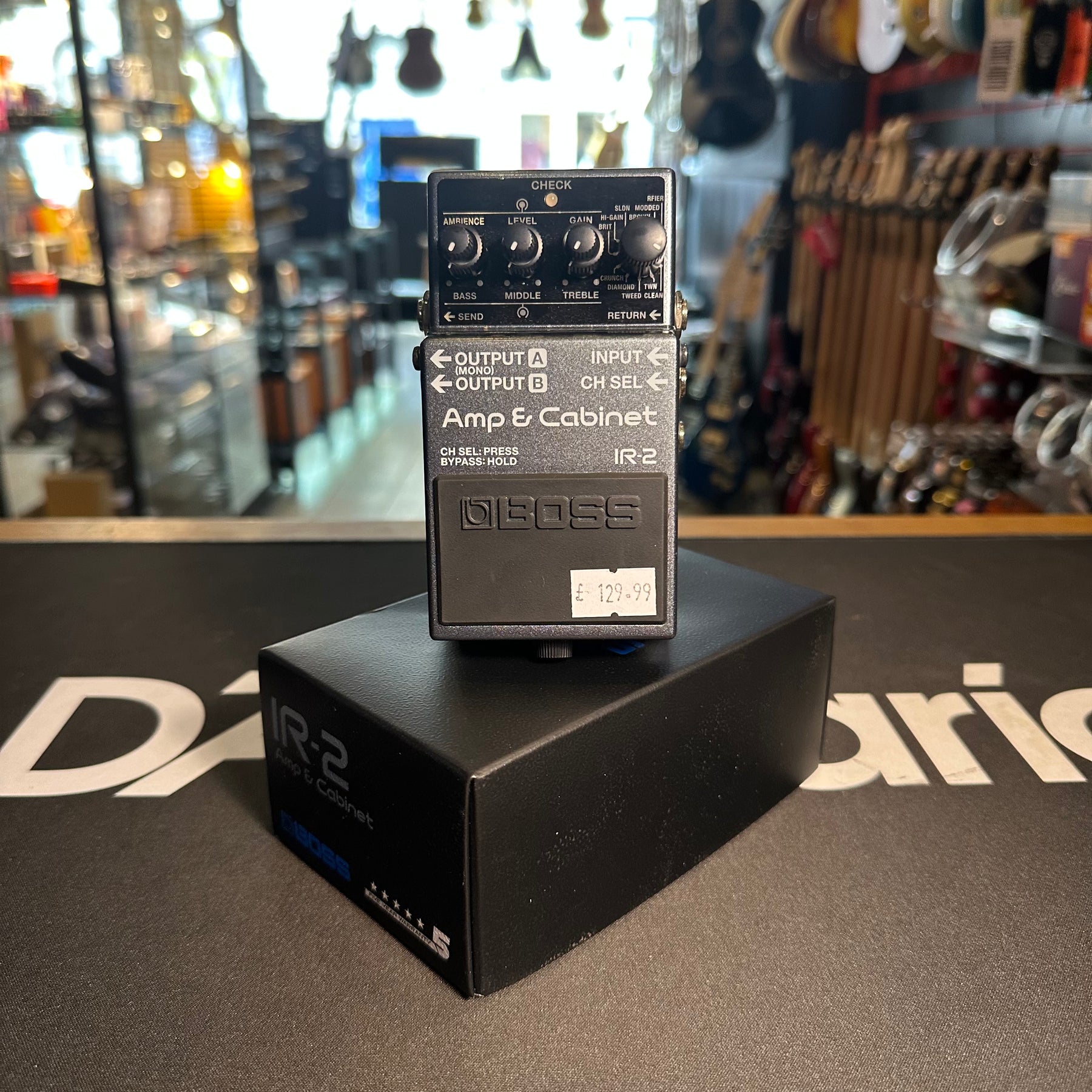 BOSS IR-2 Amp And Cabinet Effects Pedal - Preowned