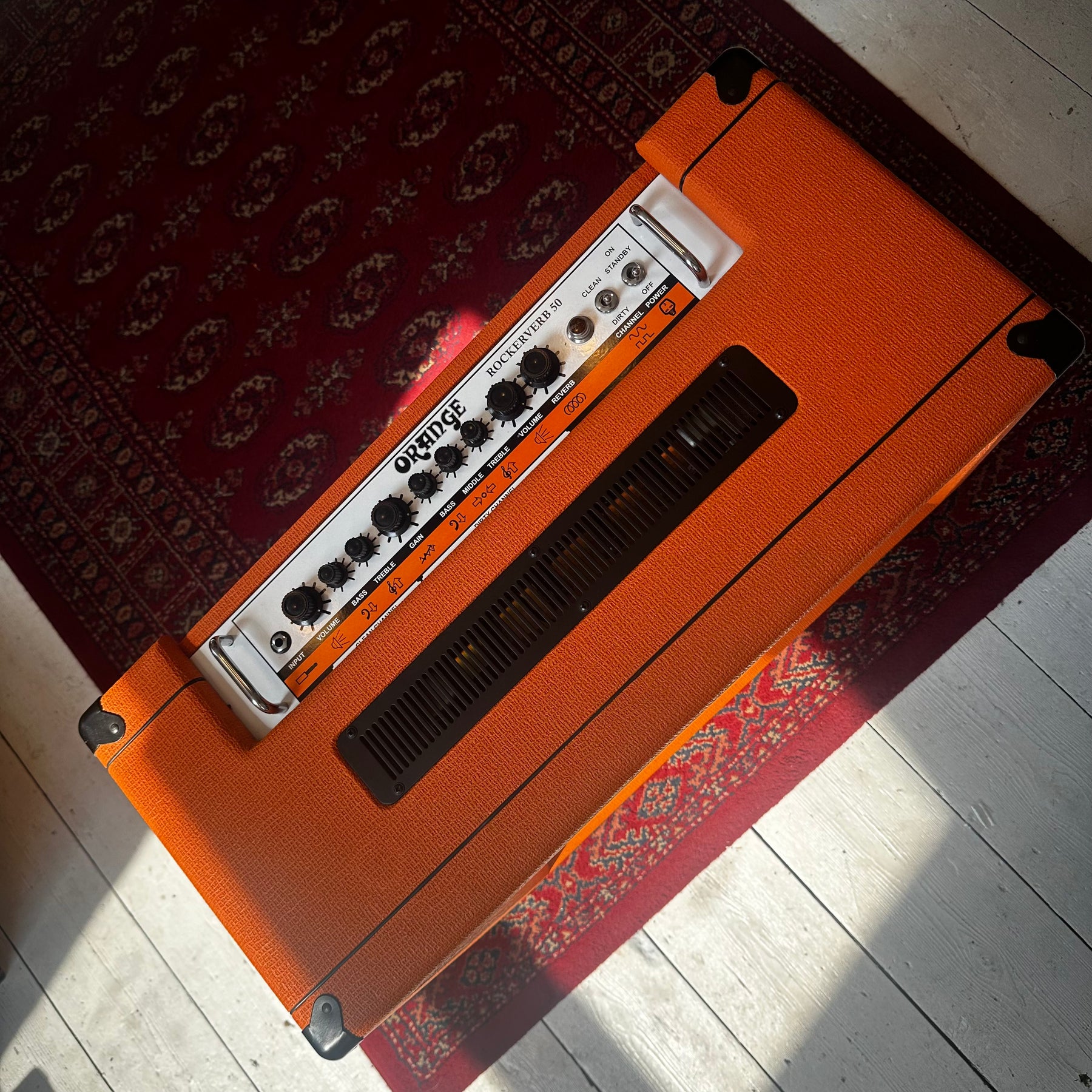 Orange Rockerverb 50 2-Channel 50-Watt 2x12" Guitar Combo 2004 - 2009